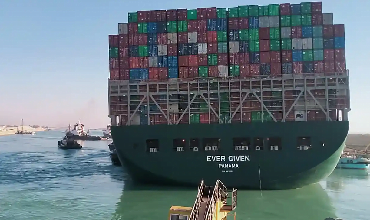 Ever Given ship refloated after blocking waterway for six days - Gi Media
